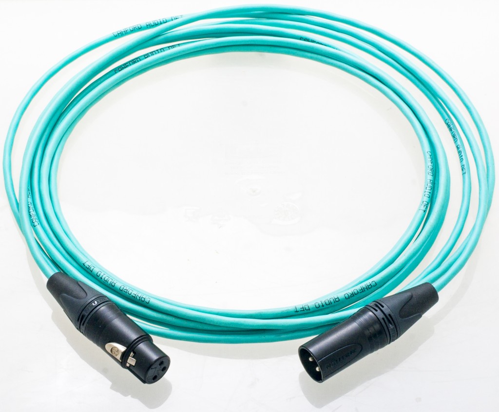 AES/EBU 3 Pin Neutrik Silver Crimp XLR on Canford Audio DFT cable ...